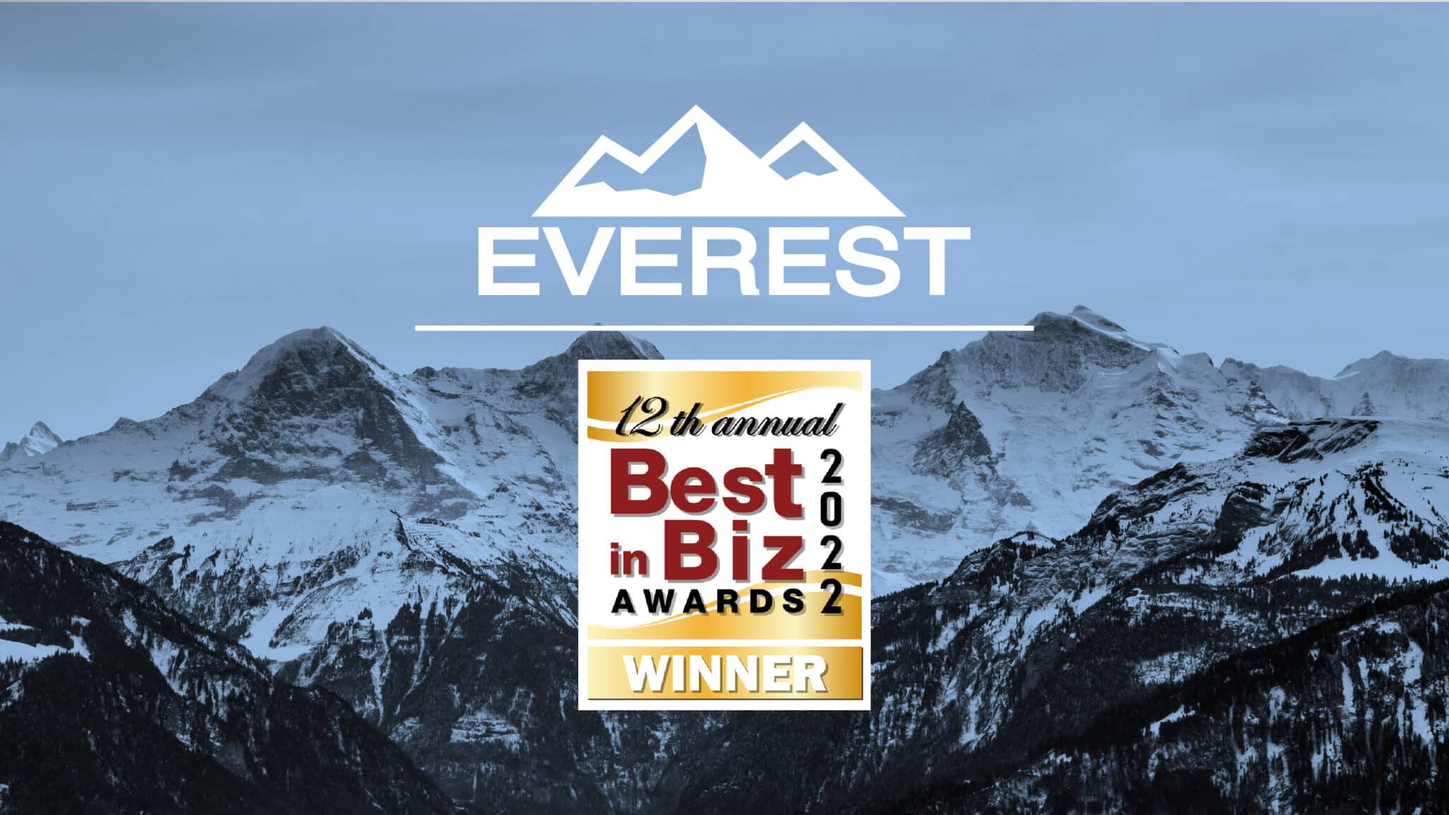 Everest is a Gold Winner with the Best in Biz Awards - Everest Ice & Water