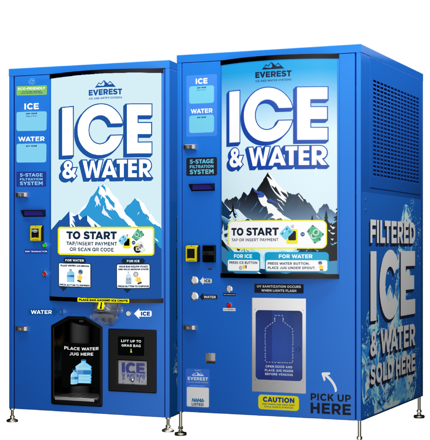 Water and Ice Vending Machine | Everest Ice & Water Systems