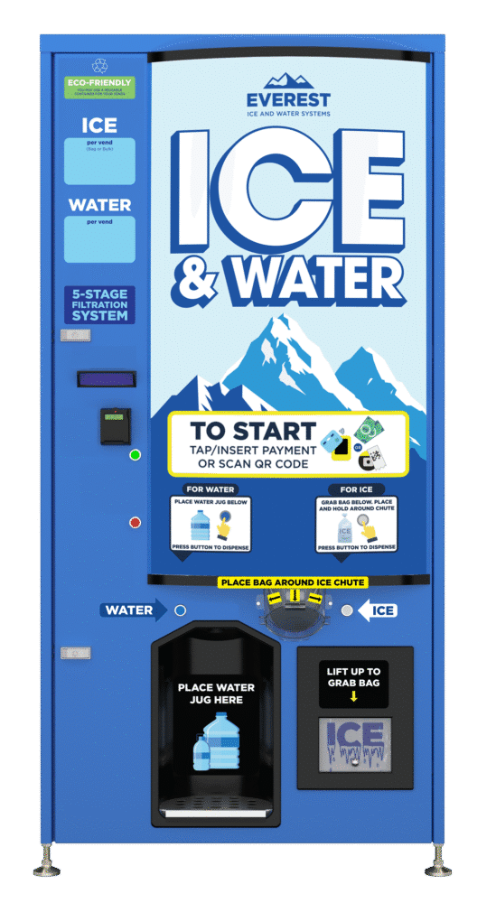Ice Vending Machine for Sale | Everest Ice & Water Systems
